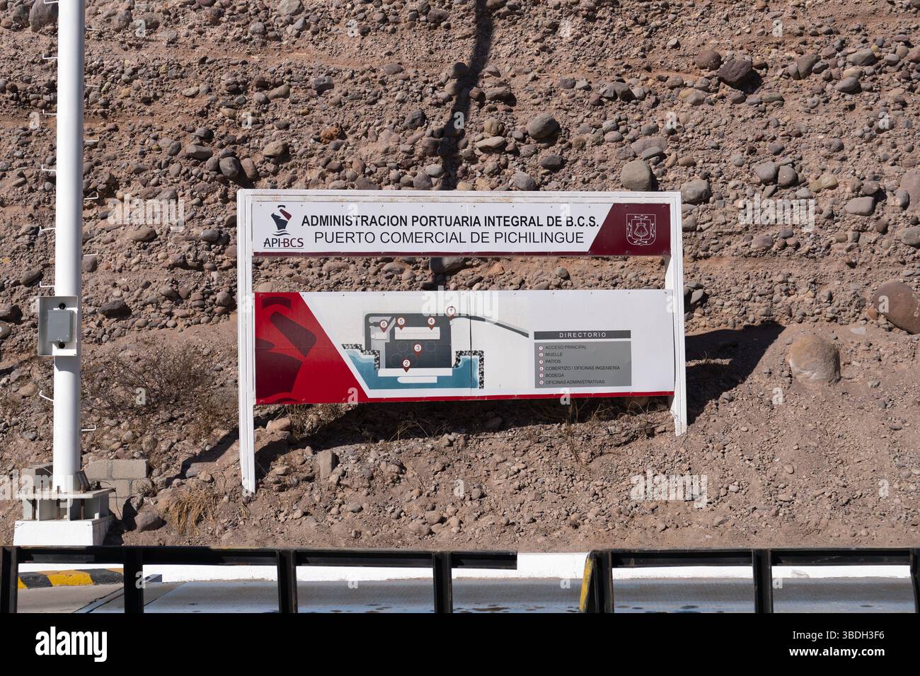 La Paz, Baja California Sur, Mexico - March 17, 2025: Signage at the ...