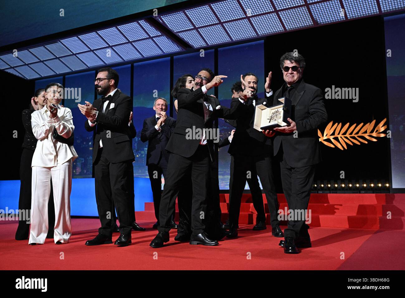 Cannes, France. 24th May, 2025. Iranian director and screenwriter and producer Jafar Panahi ...