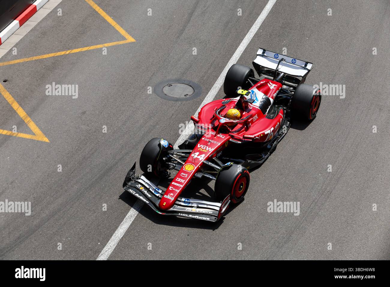 Montecarlo, Monaco. 24th May, 2025. Lewis Hamilton (GBR) - Scuderia ...