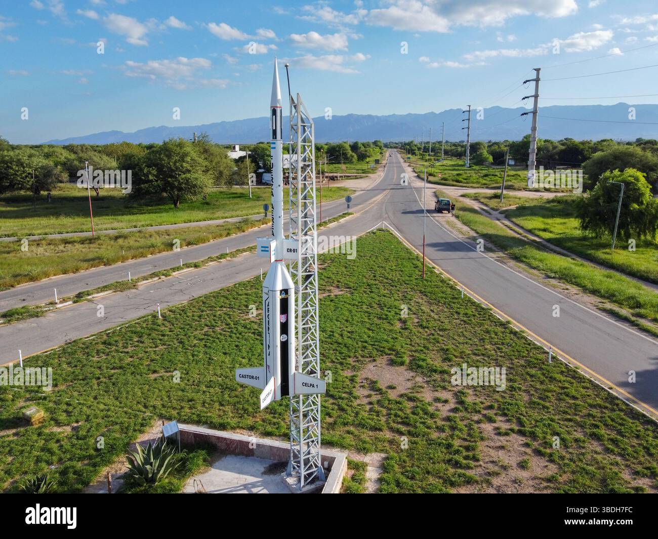In Chamical, La Rioja, the Castor 1 rocket stands as a reminder of ...