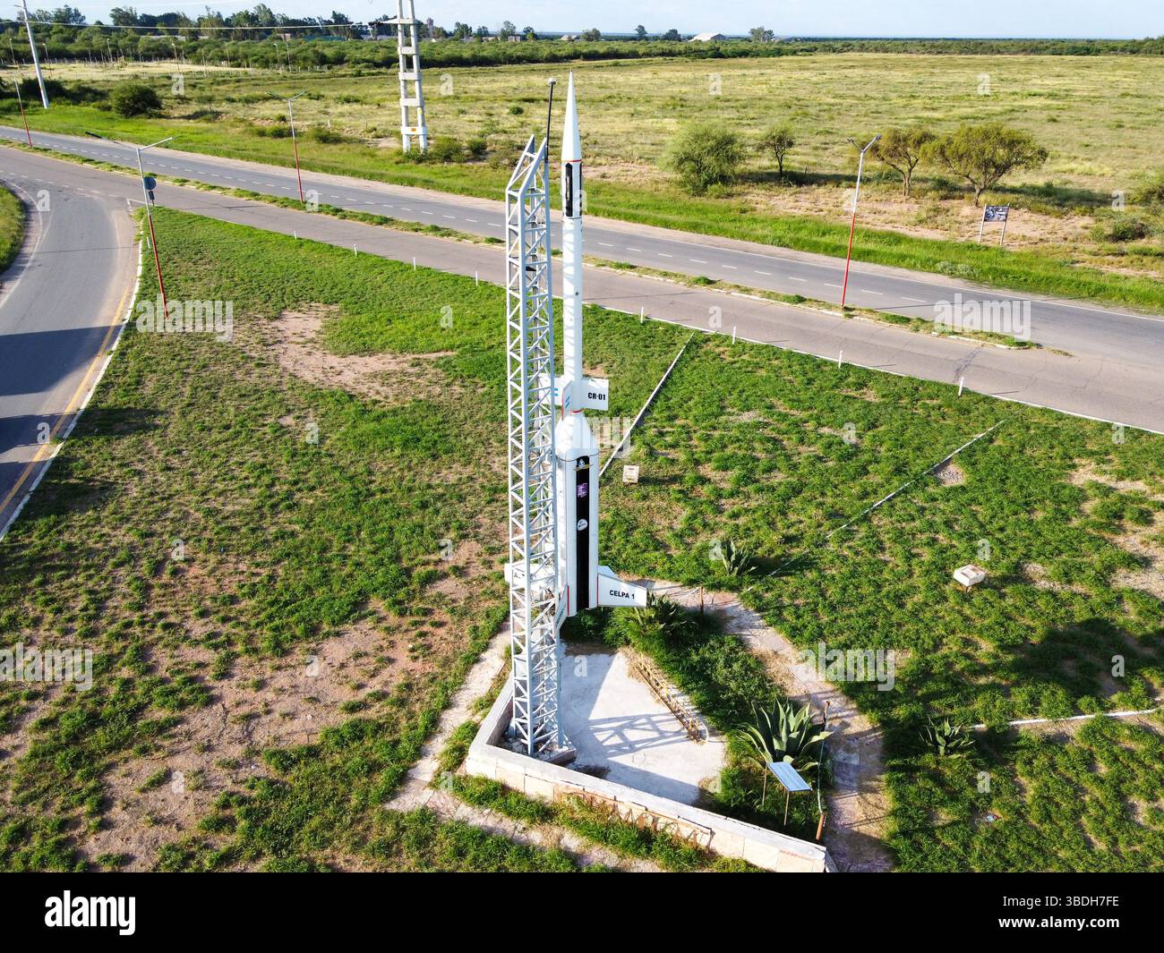 The Castor 1 rocket, an emblem of Argentina's Space Program and Air ...