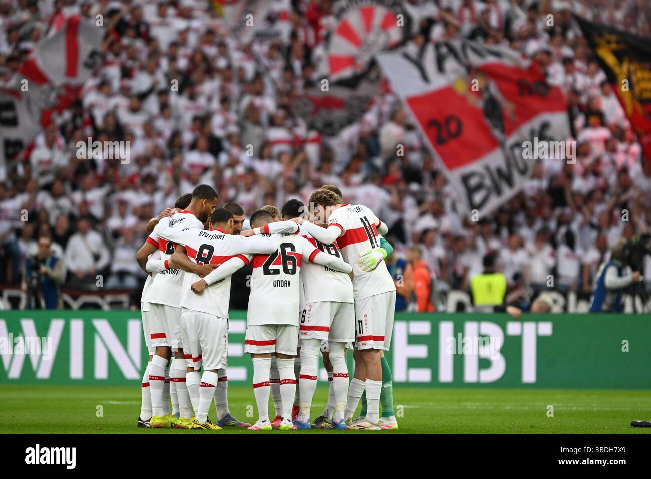 Berlin, Germany. 24th May, 2025. Soccer: DFB Cup, Arminia Bielefeld - VfB Stuttgart, Final ...