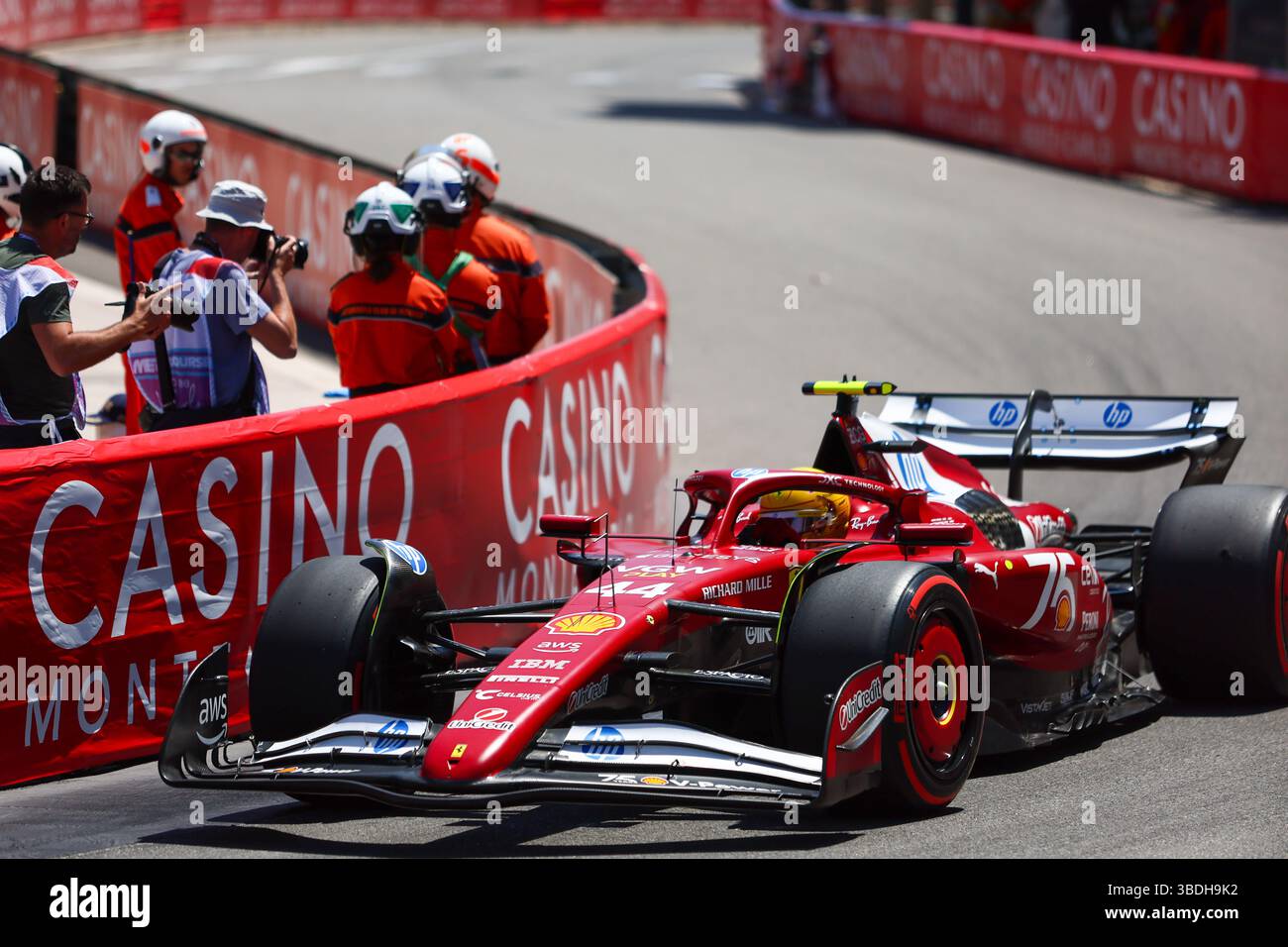 Montecarlo, Monaco. 24th May, 2025. Lewis Hamilton (GBR) - Scuderia ...