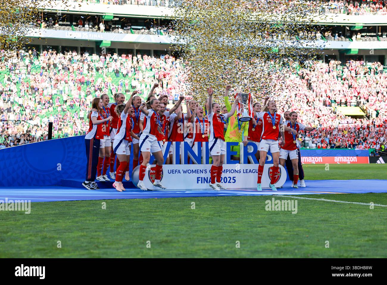Lisbon, Portugal. 24th May, 2025. LISBON, PORTUGAL - MAY 24: Players of ...