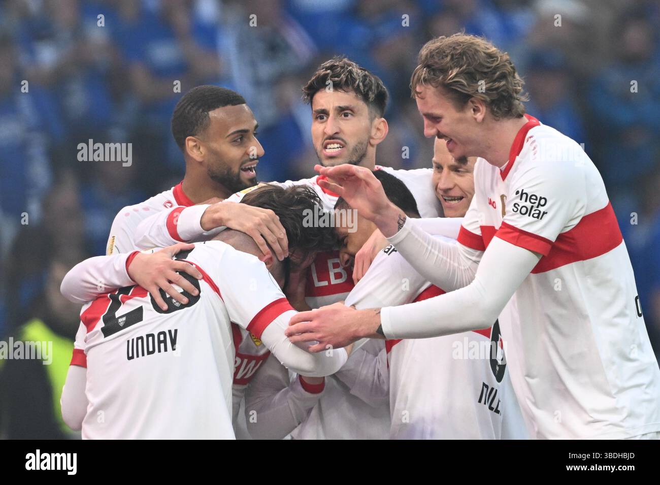 Berlin, Germany. 24th May, 2025. Soccer: DFB Cup, Arminia Bielefeld - VfB Stuttgart, Final ...