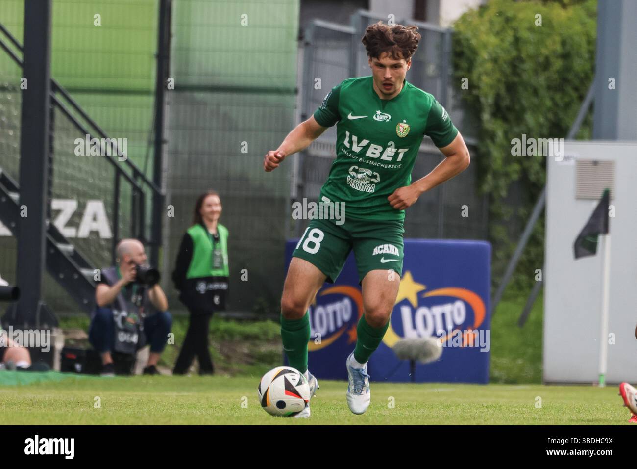 Krakow, Poland. 25th May, 2025. football 2024 2025 PKO BP Ekstraklasa ...