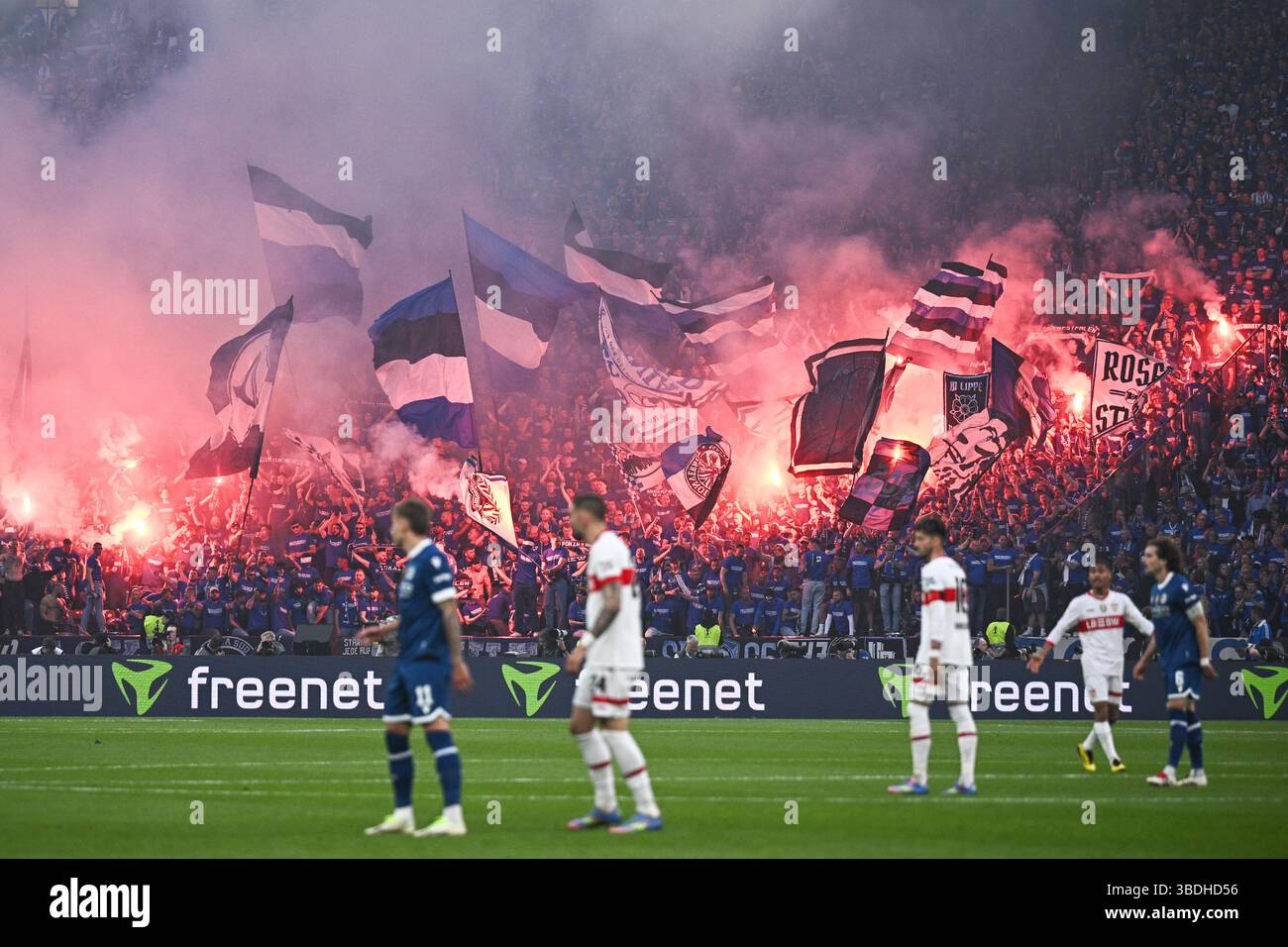 Berlin, Germany. 24th May, 2025. Soccer: DFB Cup, Arminia Bielefeld ...