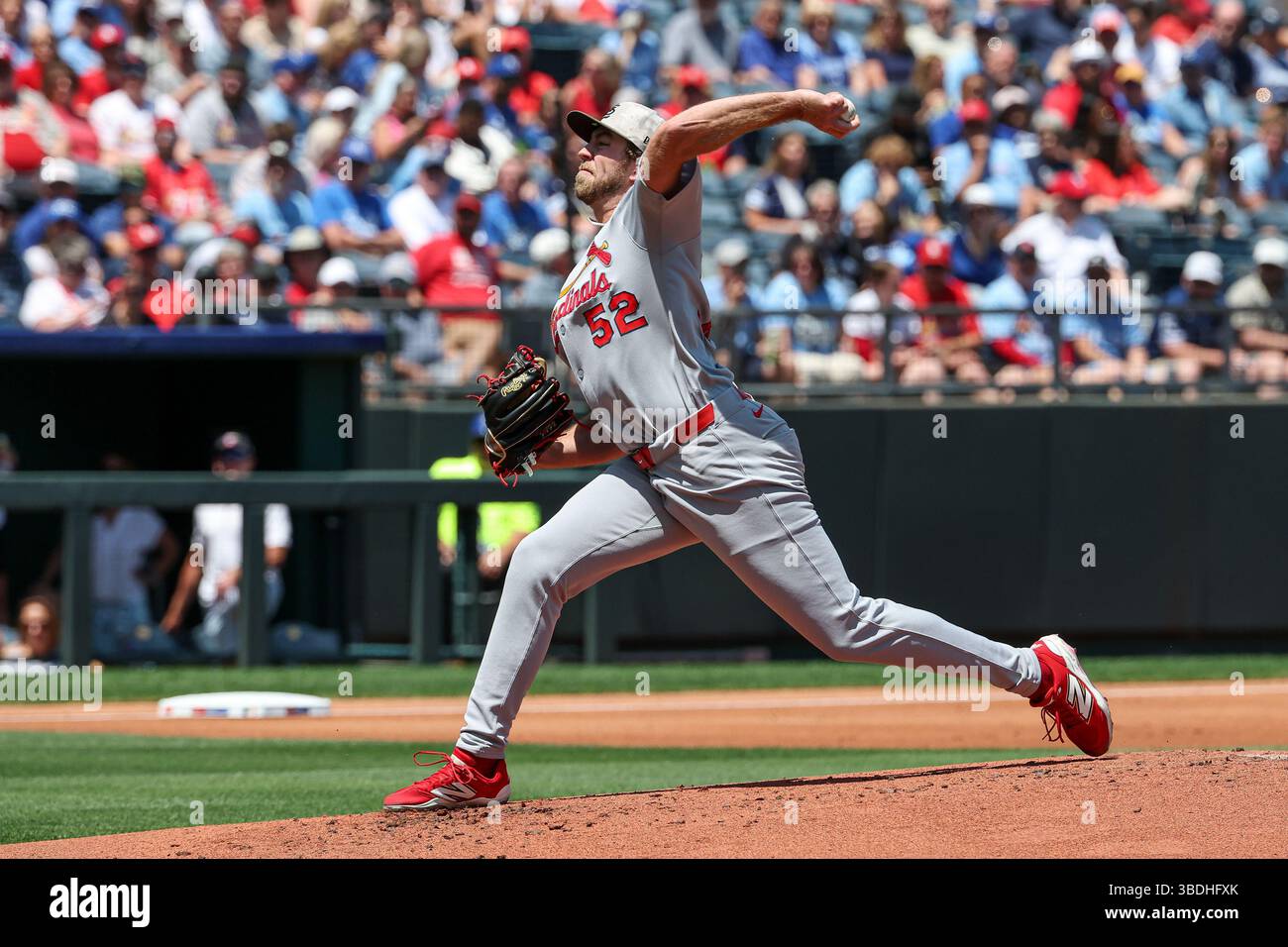 May 18, 2025: St. Louis Cardinals starting pitcher Matthew Liberatore ...