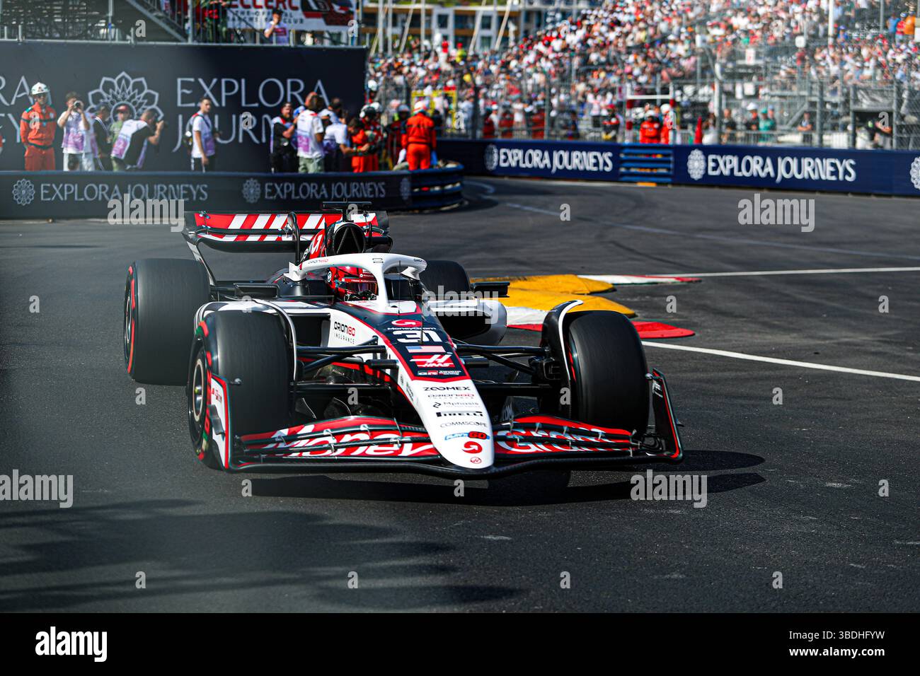 Esteban Ocon (FRA) - Haas F1 Team - Haas VF-25 - Ferrari during Formula ...