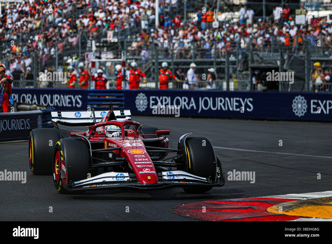 Montecarlo, Monaco. 24th May, 2025. Charles Leclerc (MON) - Scuderia ...
