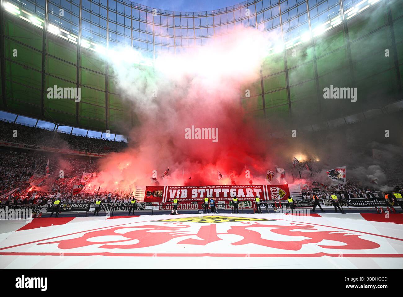 Berlin, Germany. 24th May, 2025. Soccer: DFB Cup, Arminia Bielefeld ...