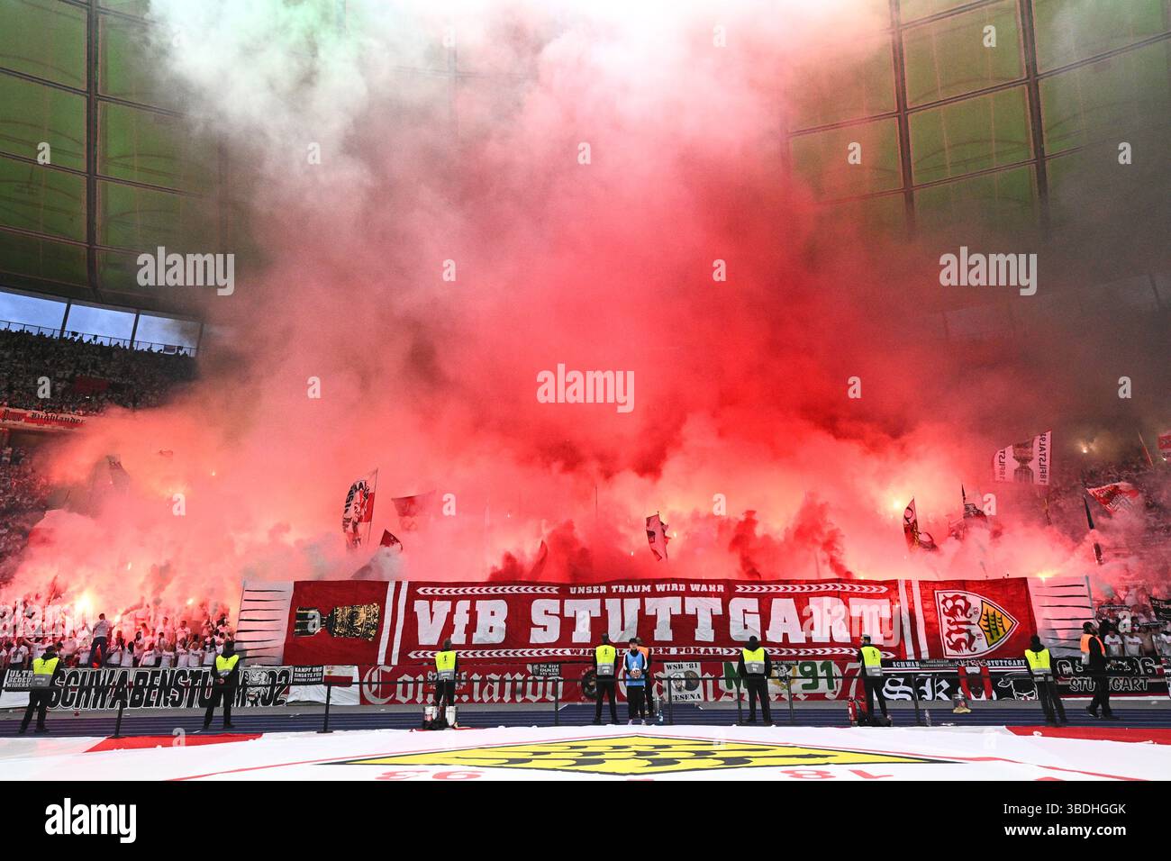 Berlin, Germany. 24th May, 2025. Soccer: DFB Cup, Arminia Bielefeld ...