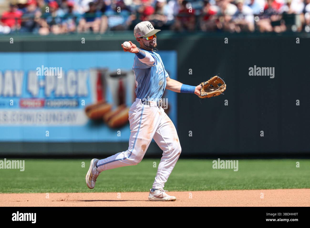 May 18, 2025: Kansas City Royals second baseman Michael Massey (19 ...