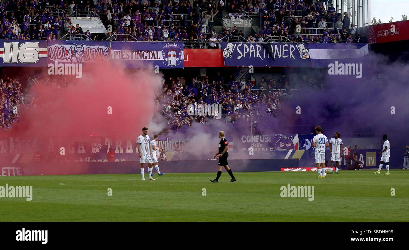 Vienna, Austria. 24th May, 2025. VIENNA, AUSTRIA - MAY 24: FK Austria ...