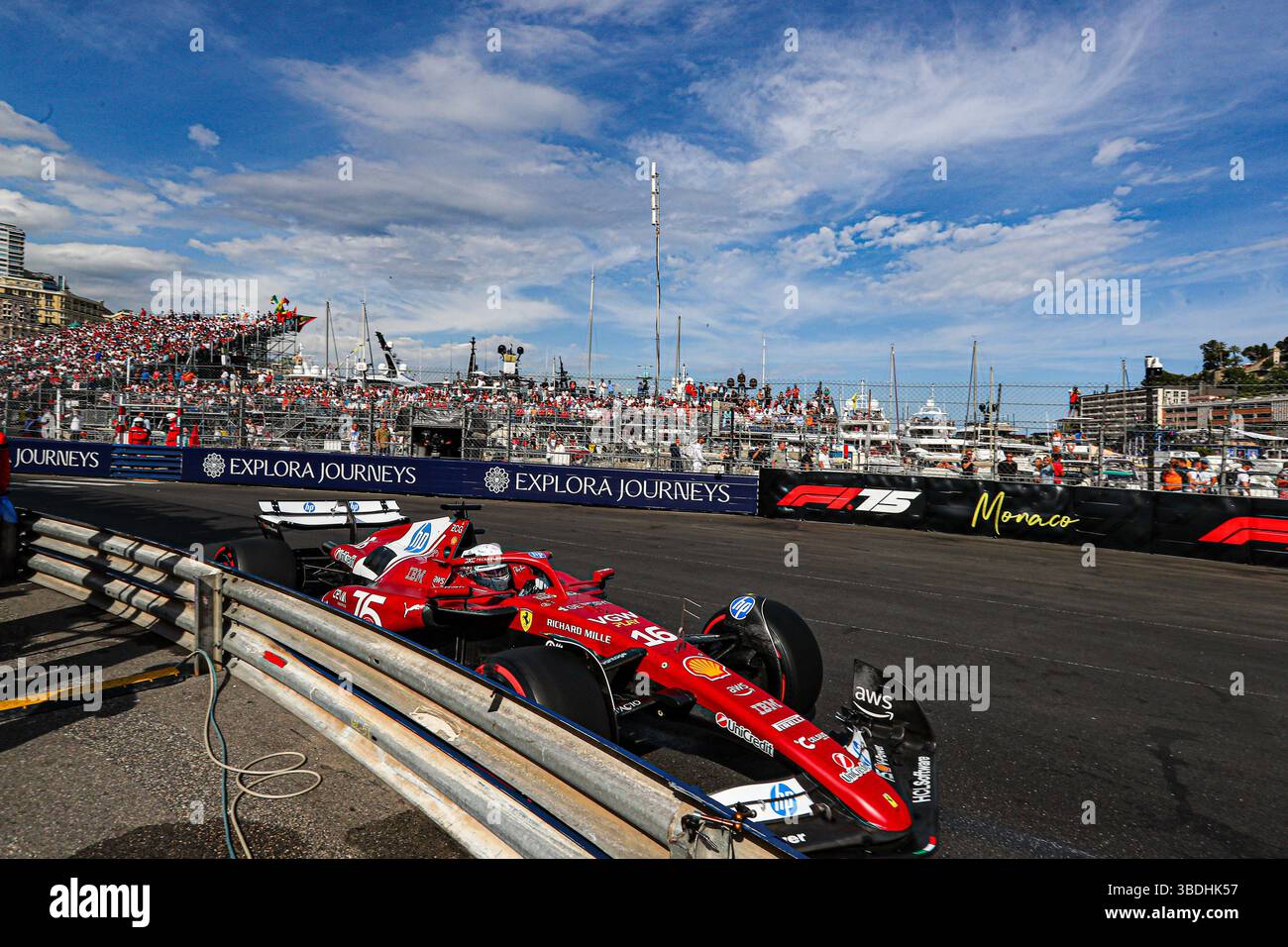 Montecarlo, Monaco, Monaco. 24th May, 2025. Charles Leclerc (MON ...