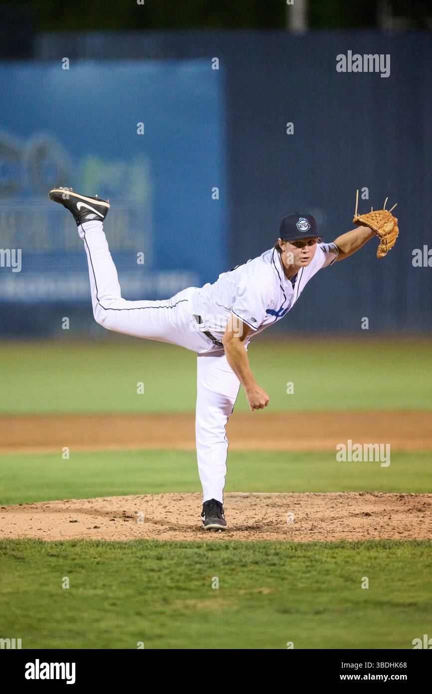 Asheville Tourists pitcher Cody Tucker (36) delivers a pitcher during a ...