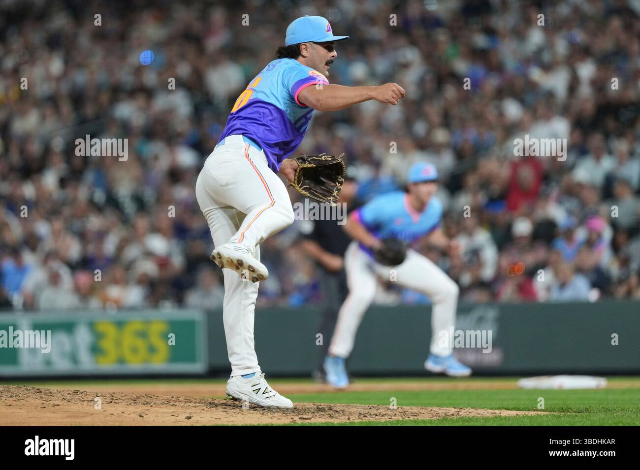 Mayl 23 2025: Colorado pitcher Zach Agnos (36) throws a pitch during ...