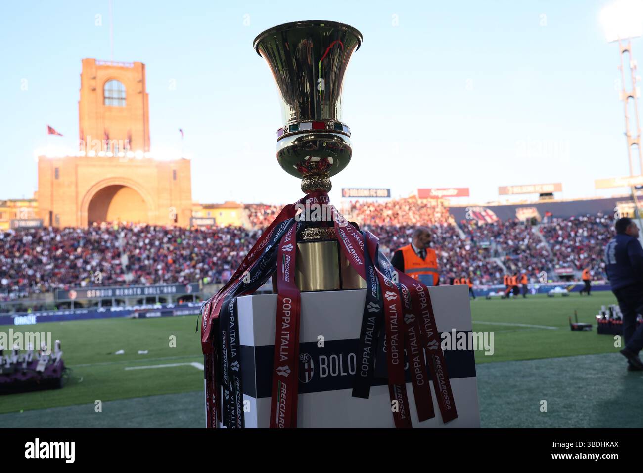 Bologna, Italia. 24th May, 2025. the bologna team celebrates with the ...