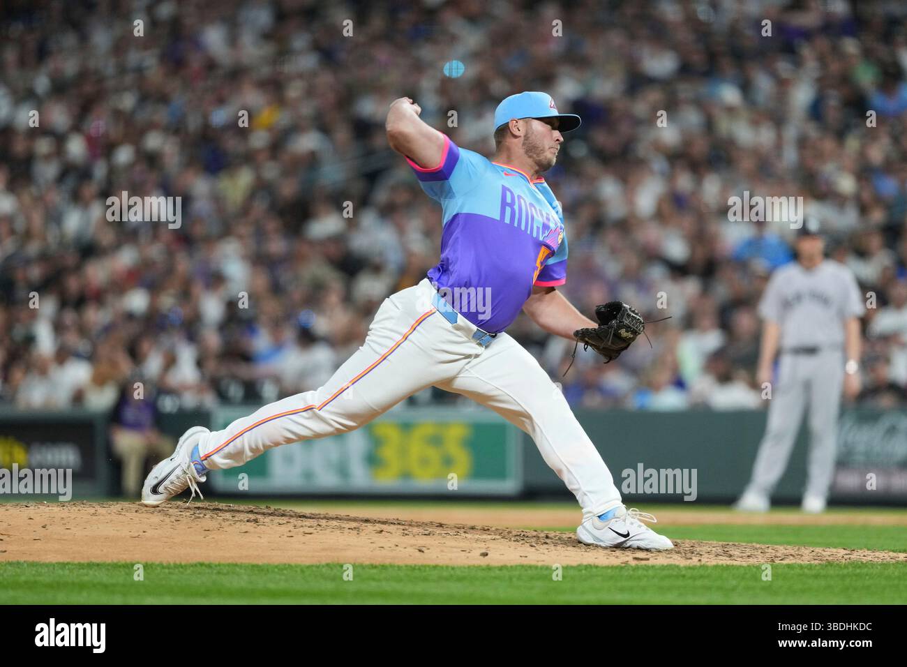 May 23 2025: Colorado pitcher Zach Agnos (36) throws a pitch during the ...