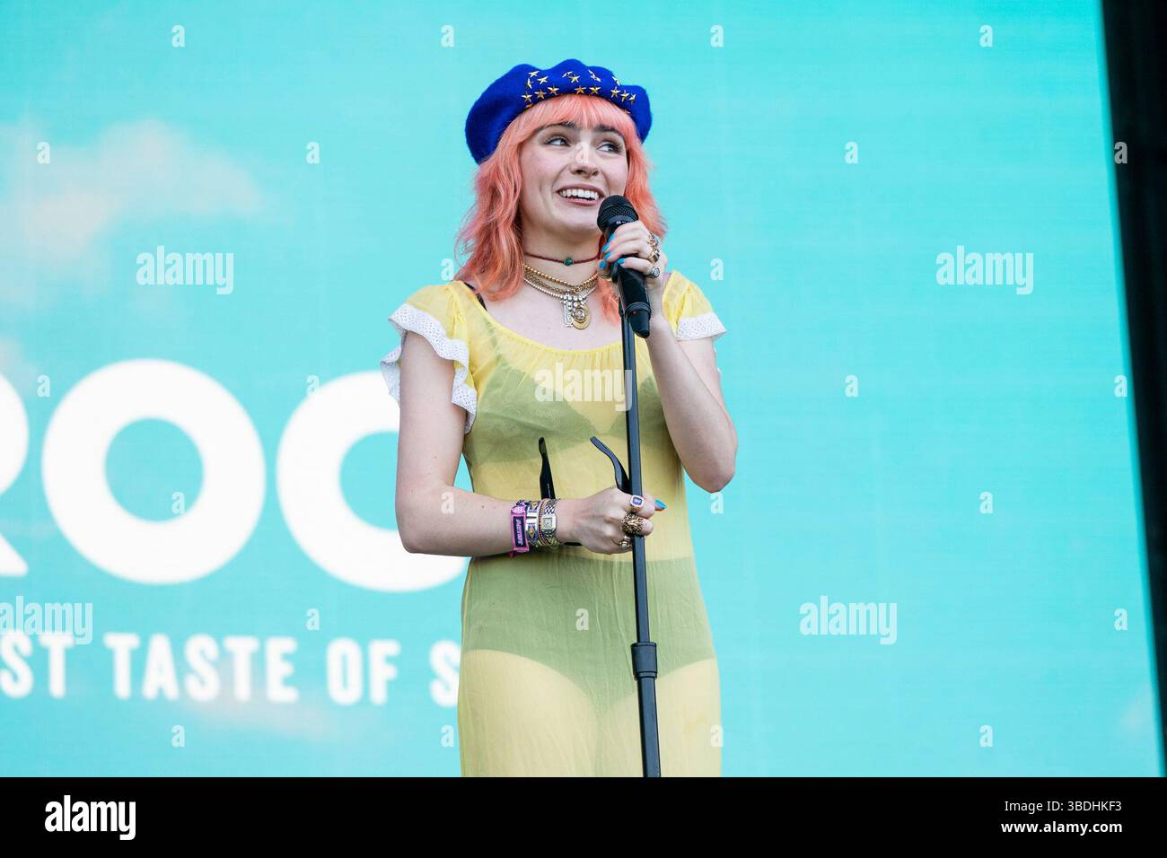 Ava Maybee performs at the 2025 BottleRock Napa Valley on Saturday, May ...