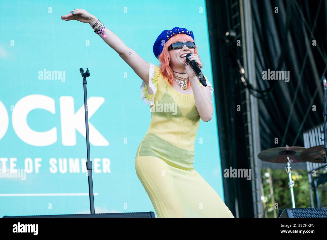 Ava Maybee performs at the 2025 BottleRock Napa Valley on Saturday, May 24, 2025, at Napa Valley ...