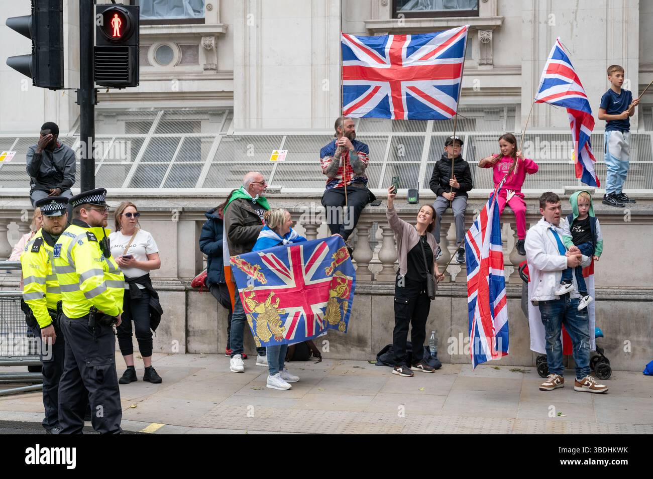 London, UK. 24 May 2025. Protesters gathered for "The Great British ...
