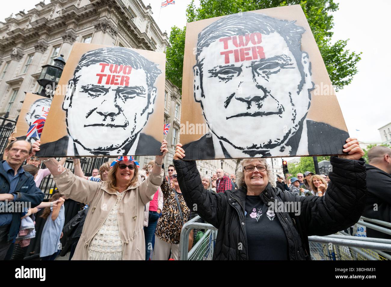 London, UK. 24 May 2025. Protesters gathered for "The Great British ...