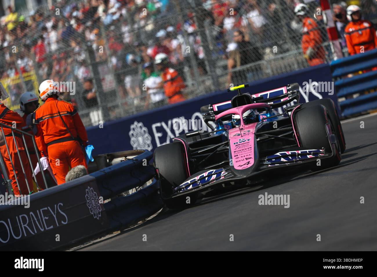 MONTE-CARLO, MONACO - MAY 24: Franco Colapinto of Argentina driving the ...
