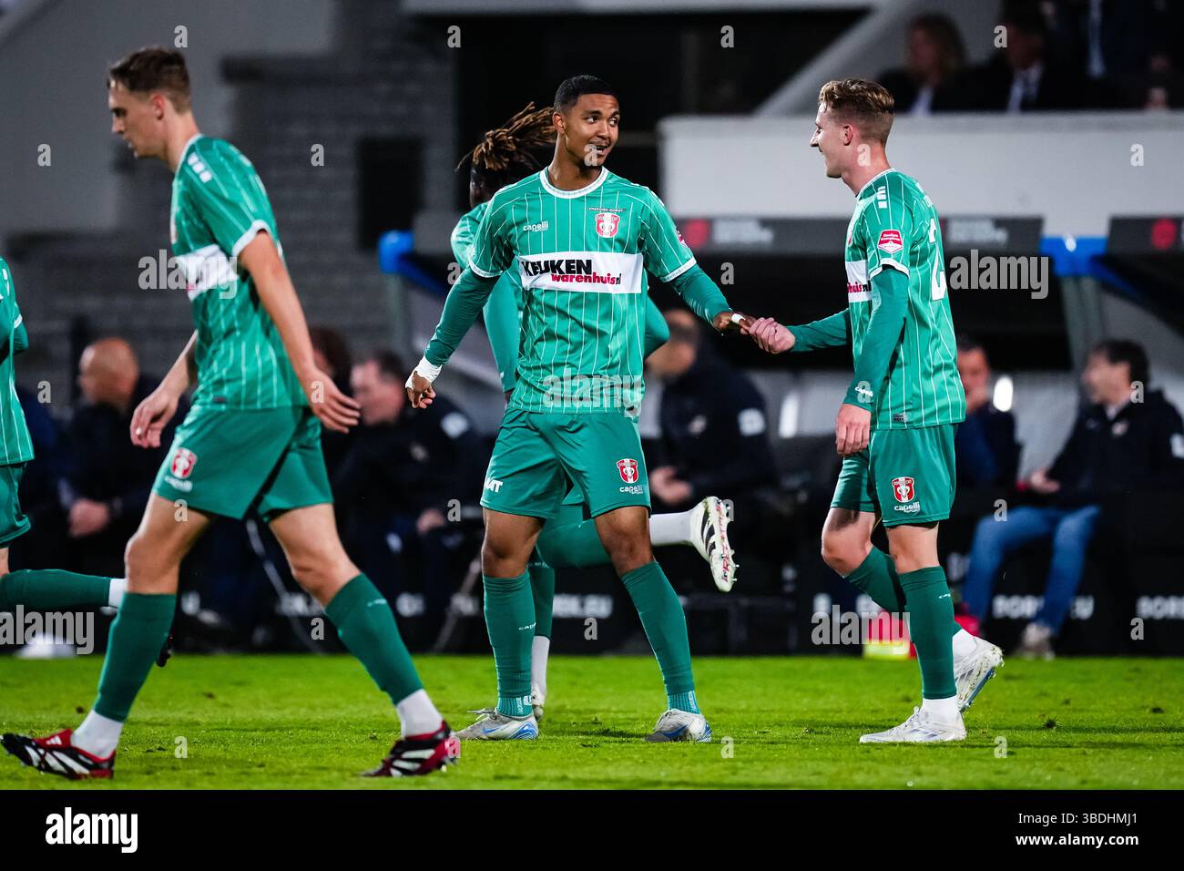 Tilburg - Jayson Ezeb of FC Dordrecht during the second round of the ...