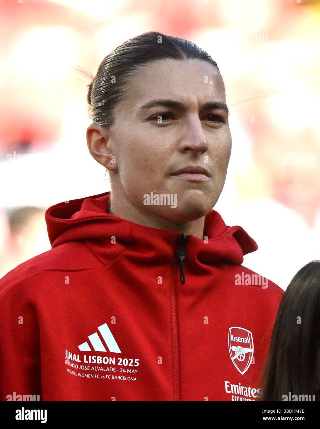 Arsenal's Steph Catley before the UEFA Women's Champions League final ...