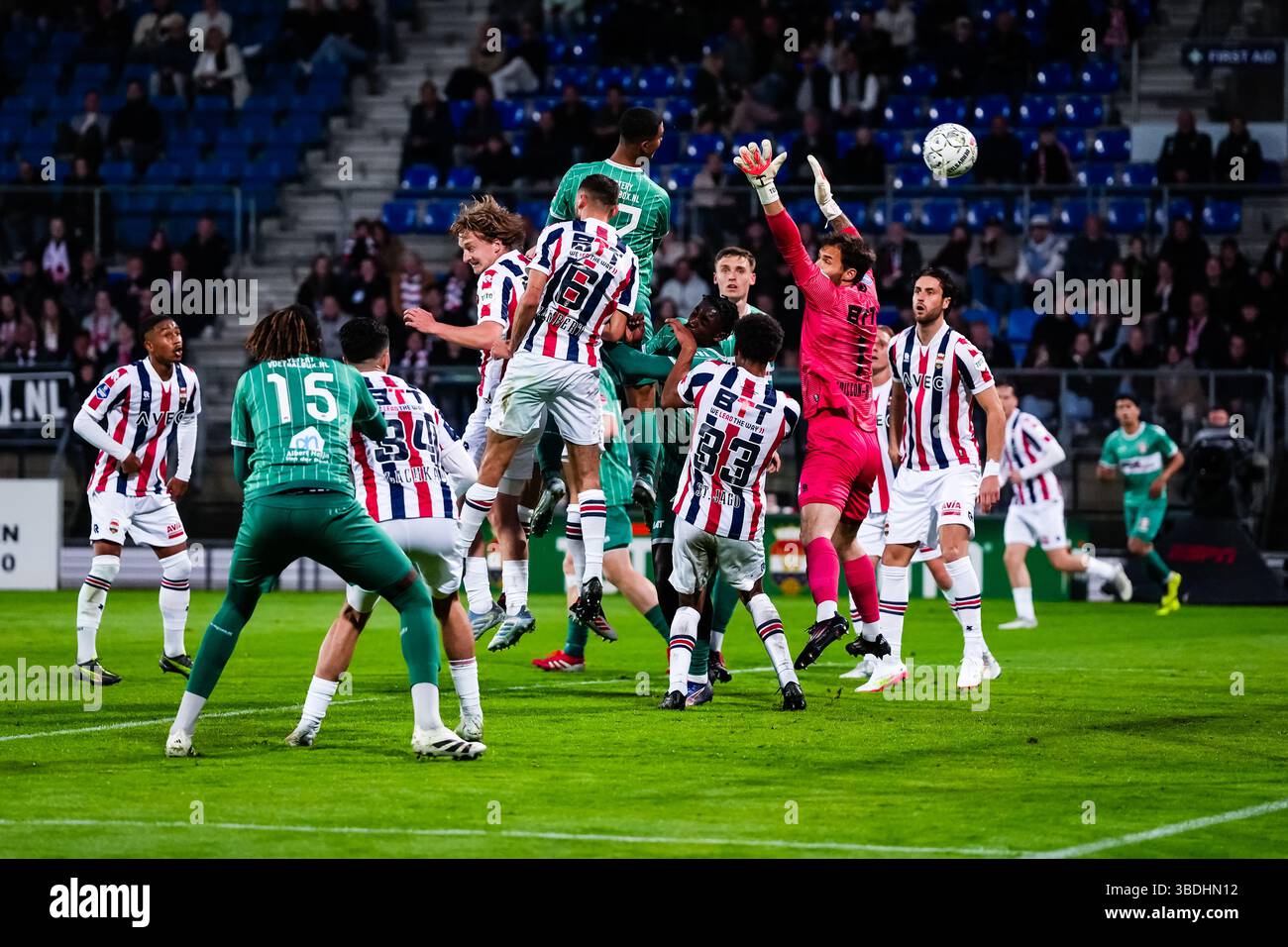 Tilburg - Jayson Ezeb of FC Dordrecht during the second round of the ...