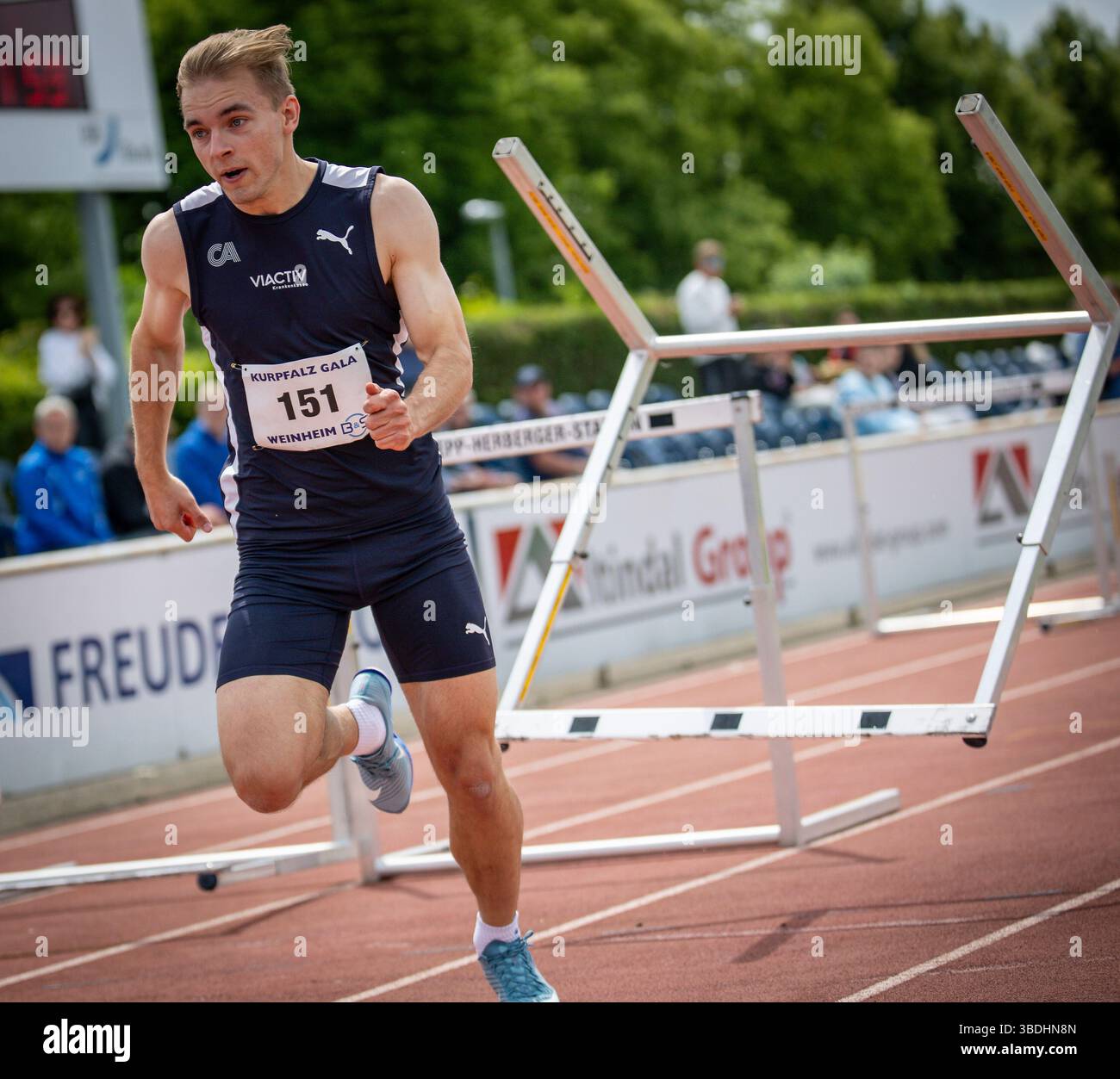 Timon Dethloff (GER/Cologne Athletics); B&S Kurpfalz Gala am 24.05.2025 ...
