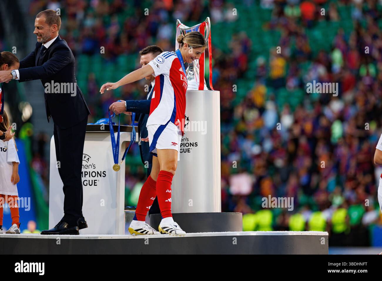 Kyra Cooney-Cross seen during UEFA Womens Champions League 2025 final ...