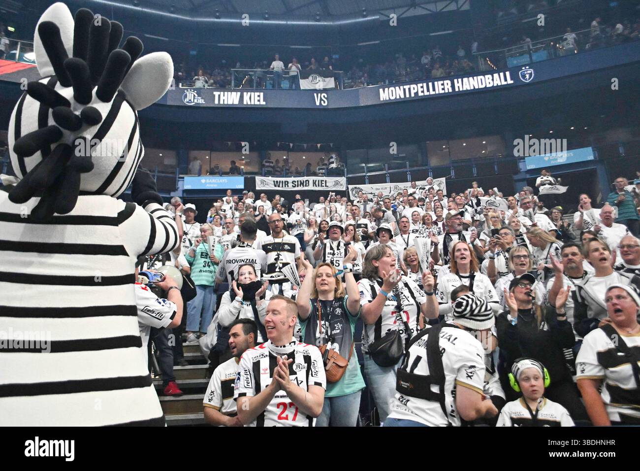 24.05.25, Hamburg, EHF EL Maenner, Final Four 2025, Halbfinale, THW ...