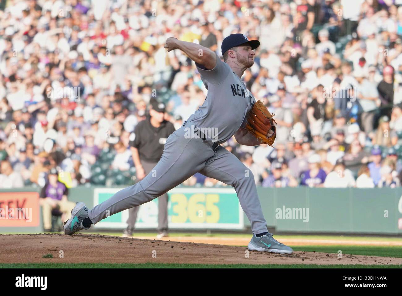 May 23 2025: Colorado pitcher Tanner Gordon (29) throws a pitch during ...