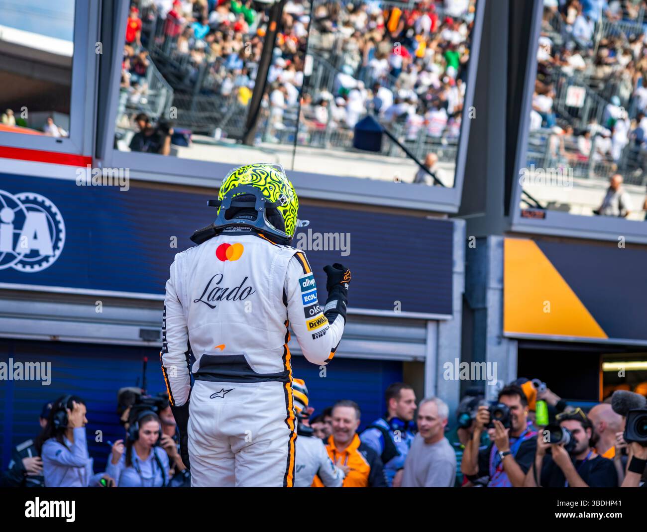 Principality Of Monaco, Monaco. 24th May, 2025. Lando Norris n.4 (McLaren Formula 1 Team ...