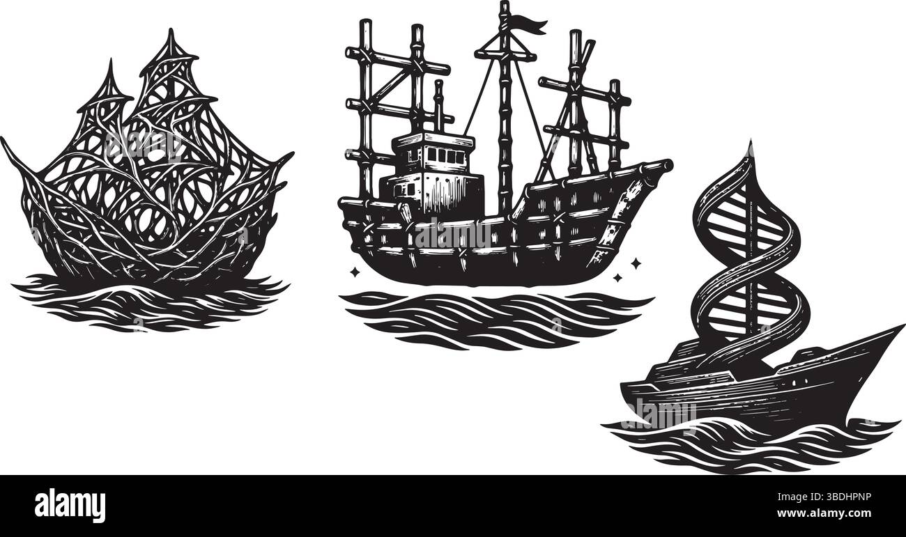 Genetic concept boat hi-res stock photography and images - Alamy