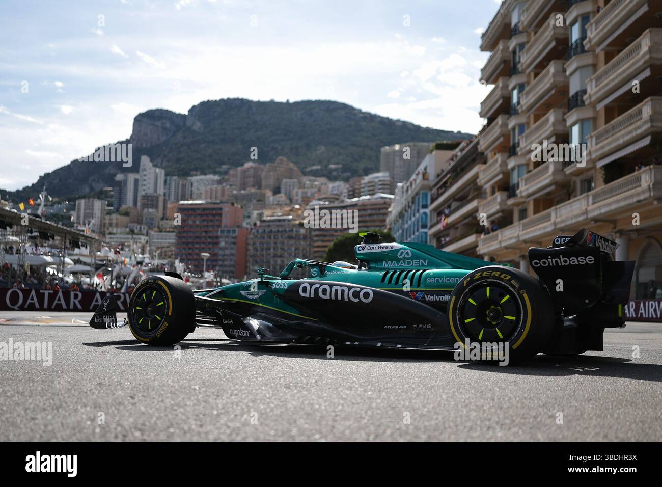 MONTE-CARLO, MONACO - MAY 24: Fernando Alonso of Spain driving the (14 ...