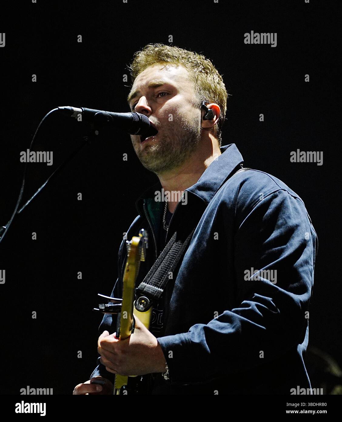Sam Fender performs on the main stage during BBC Radio 1's Big Weekend ...