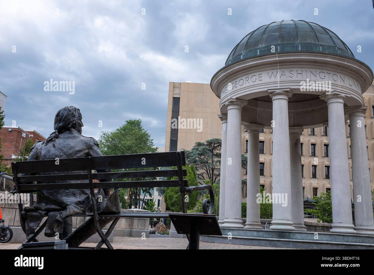 Washington DC, USA. 23rd May 2025. The George Washington University ...