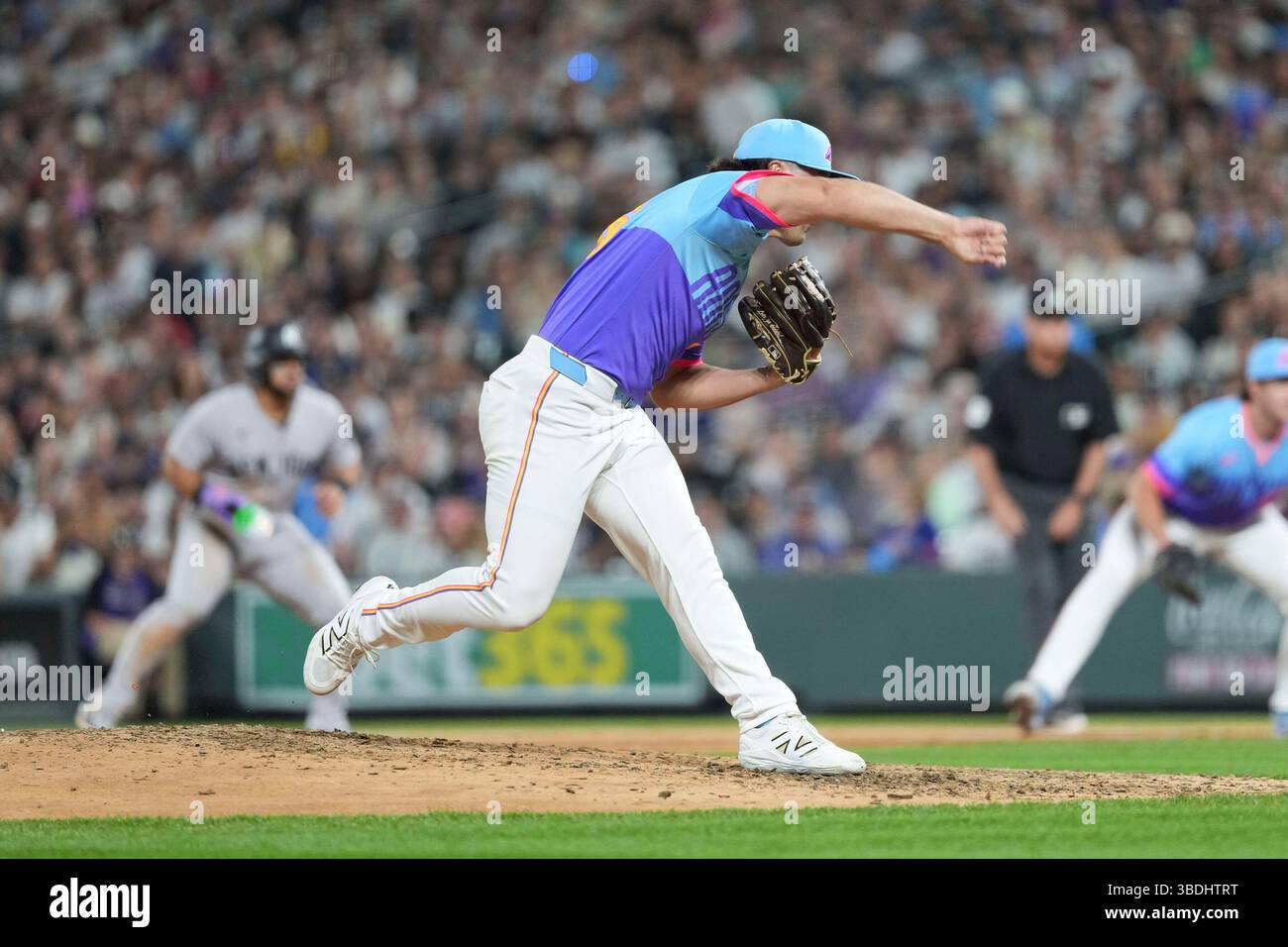 Mayl 23 2025: Colorado pitcher Zach Agnos (36) throws a pitch during ...