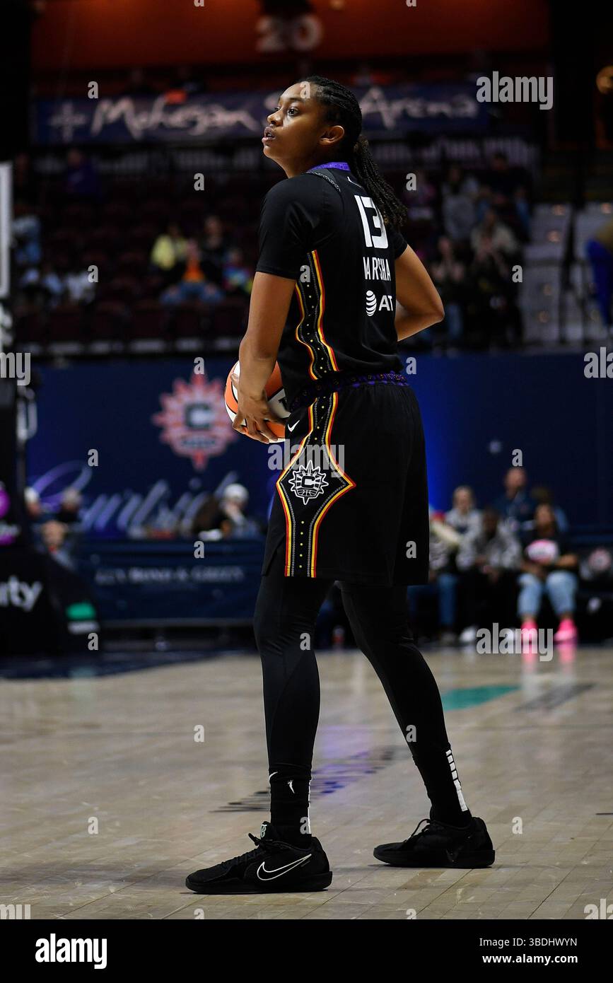 Uncasville, Connecticut, USA. 20th May, 2025. Connecticut Sun center ...