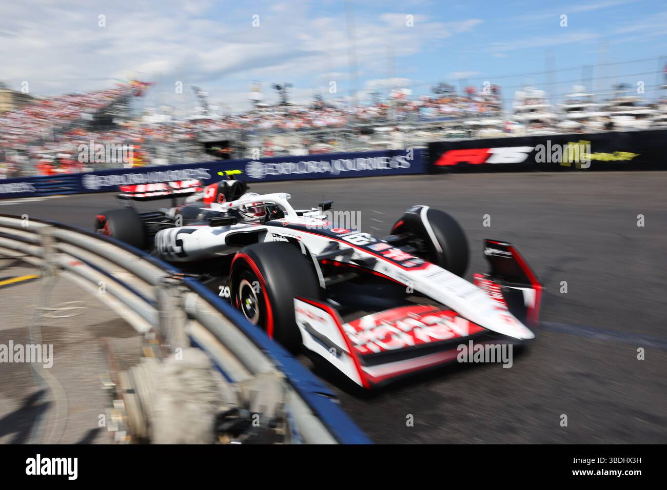 Monaco, Monaco. 24th May, 2025. Oliver Bearman (MoneyGram Haas F1 Team ...