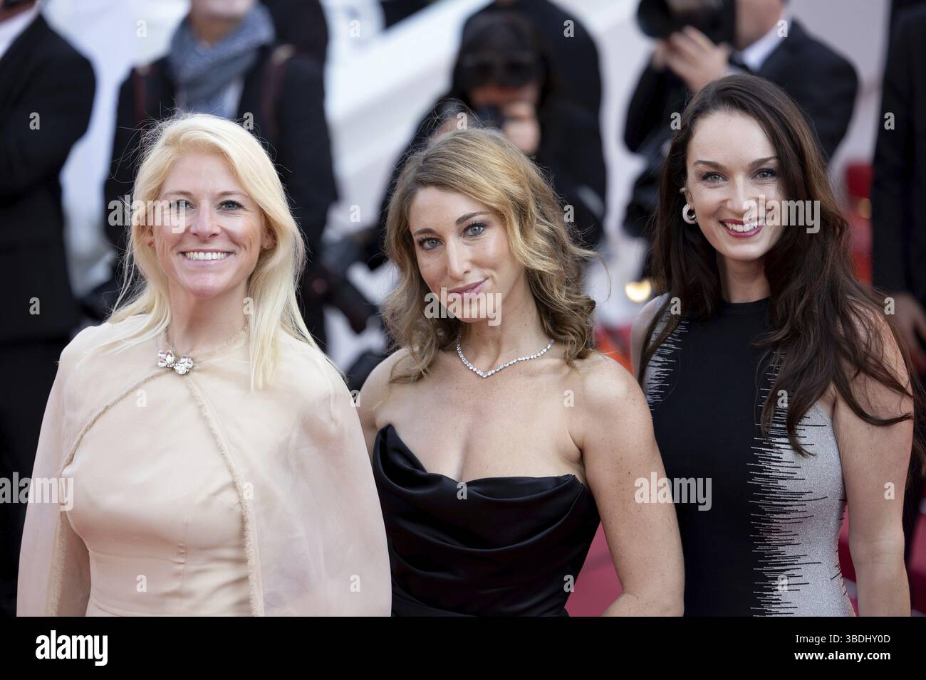 Cannes, France - 18.5.2024: Whitney Welch, Carey Sharpe and Jenna ...