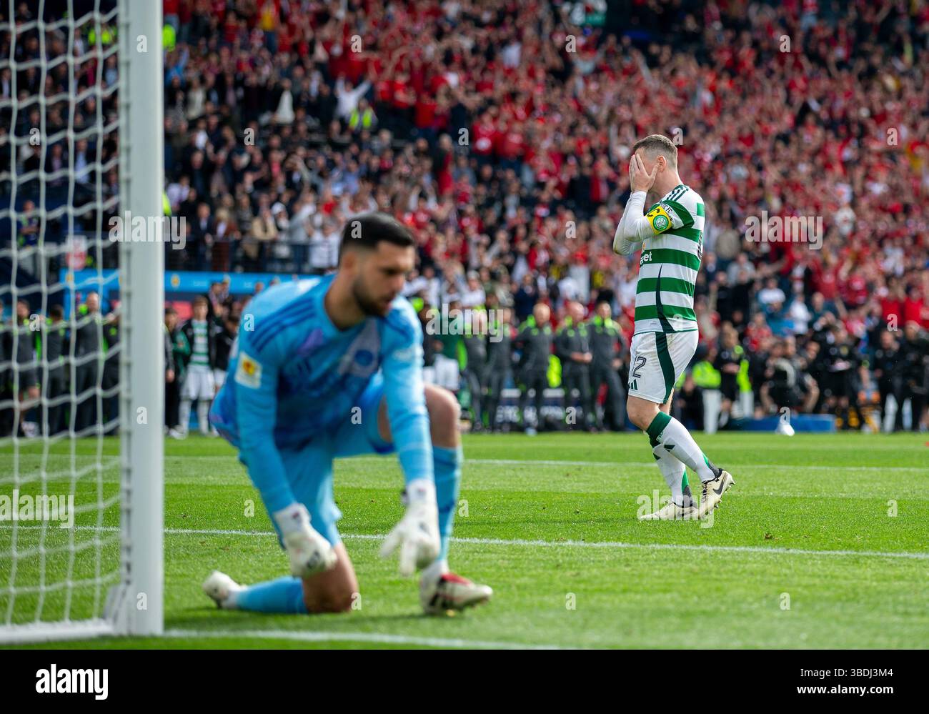 24th May 2025; Hampden Park, Glasgow, Scotland: Scottish Cup Football Final, Aberdeen versus ...