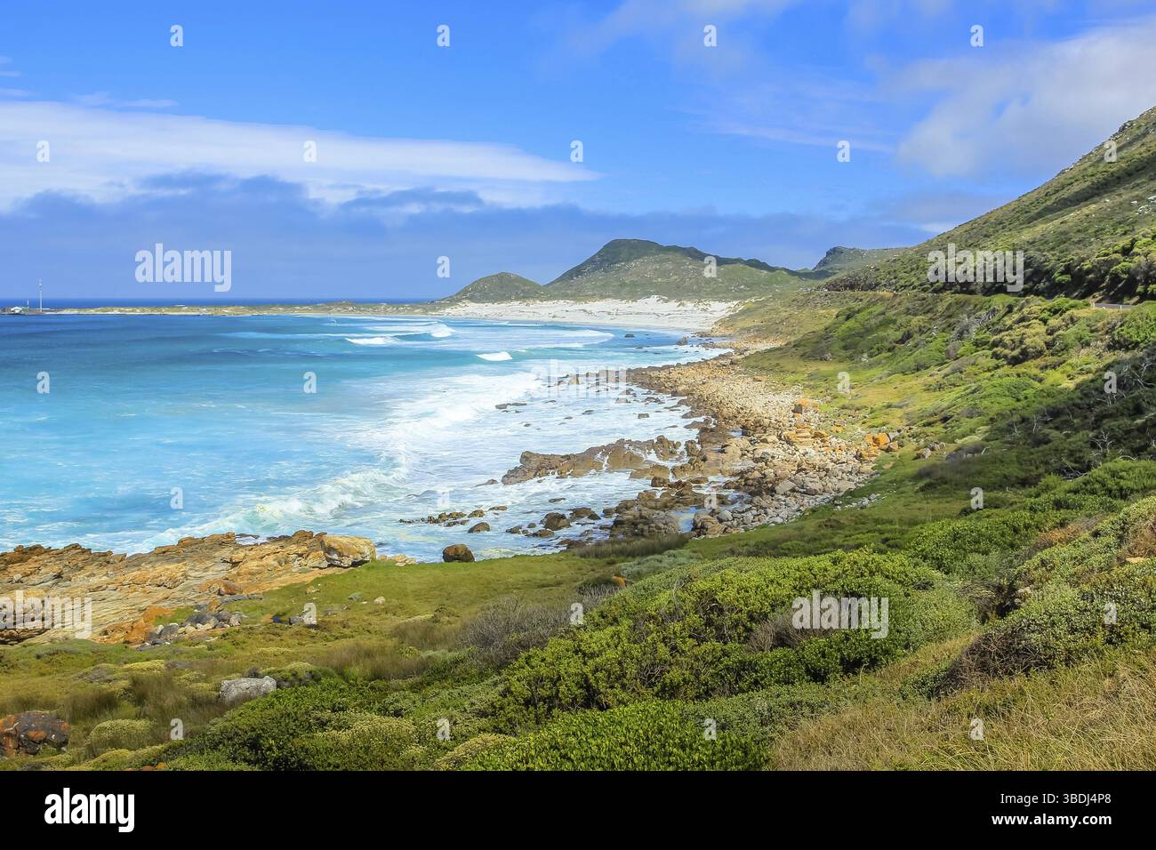 Scenic landscape of the Atlantic coast of Scarborough Beach near ...