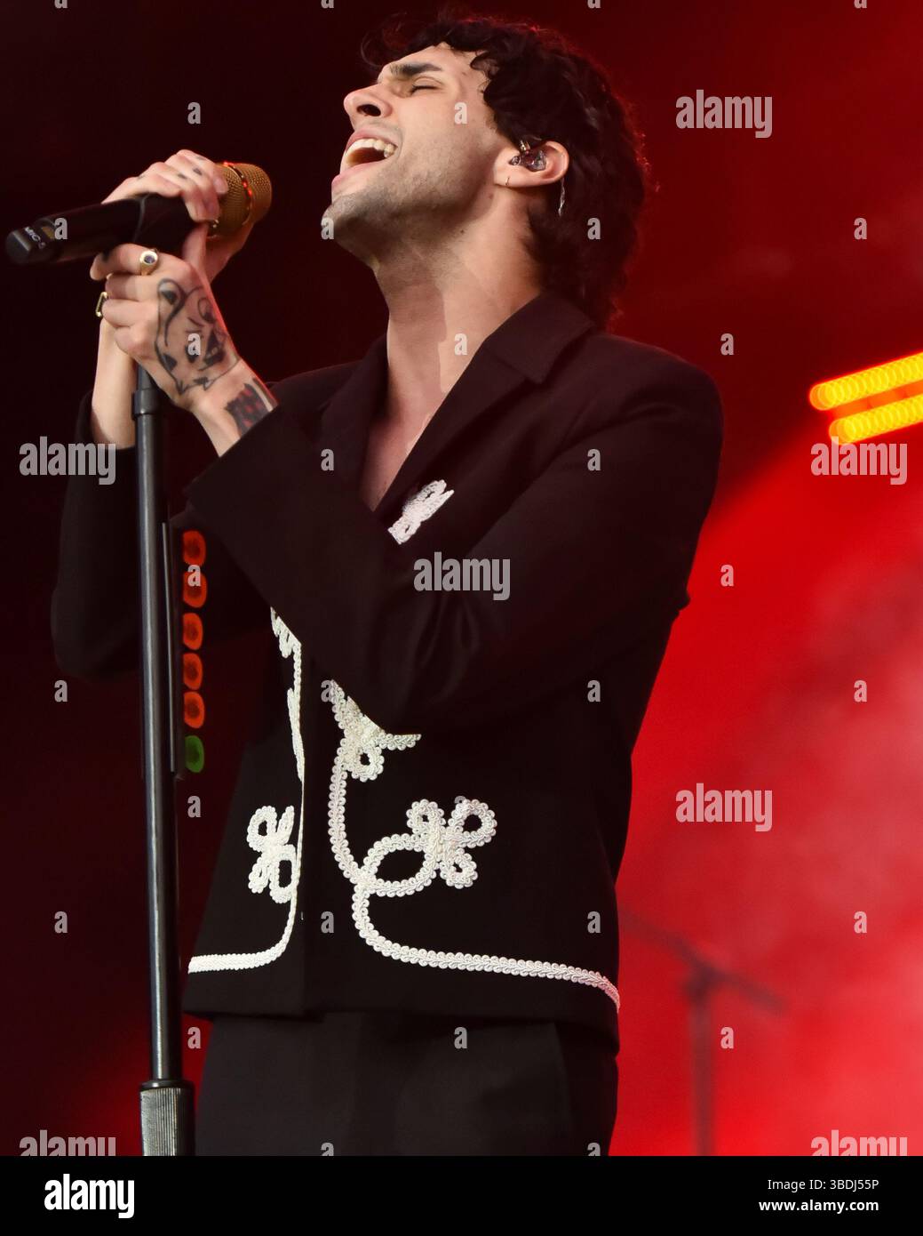 SP - SAO PAULO - 05/24/2025 - SAO PAULO, C6 FEST FESTIVAL - Stephen Sanchez, during a ...