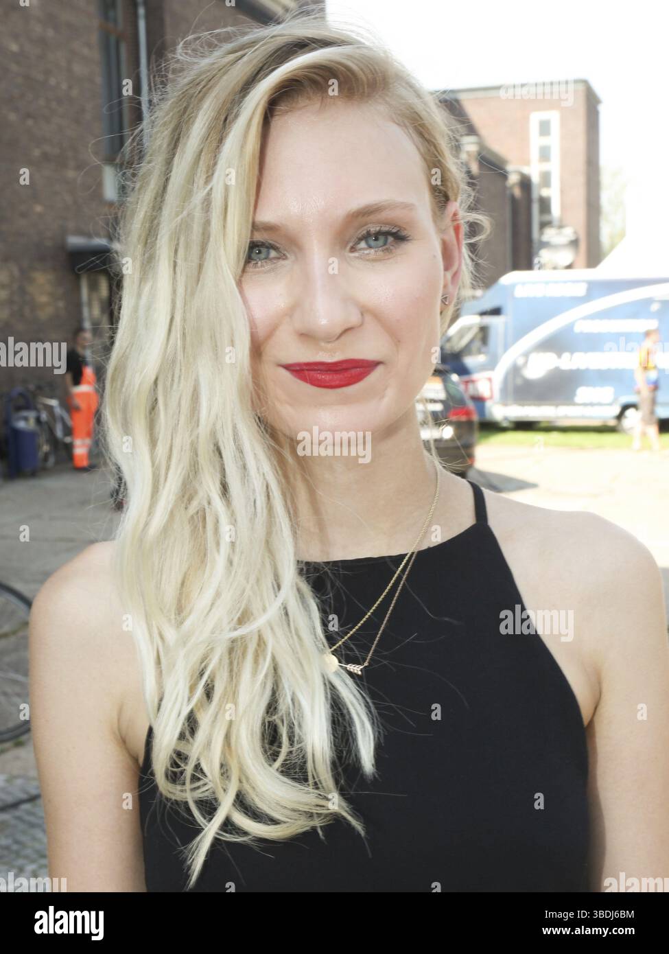 German singer Carolin Niemczyk from the Duo glass beads at Stars for ...
