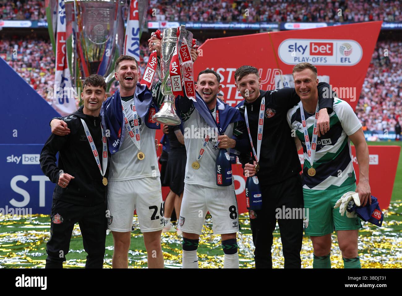 24th May 2025; Wembley Stadium, London, England; EFL Championship Play Off Football Final ...