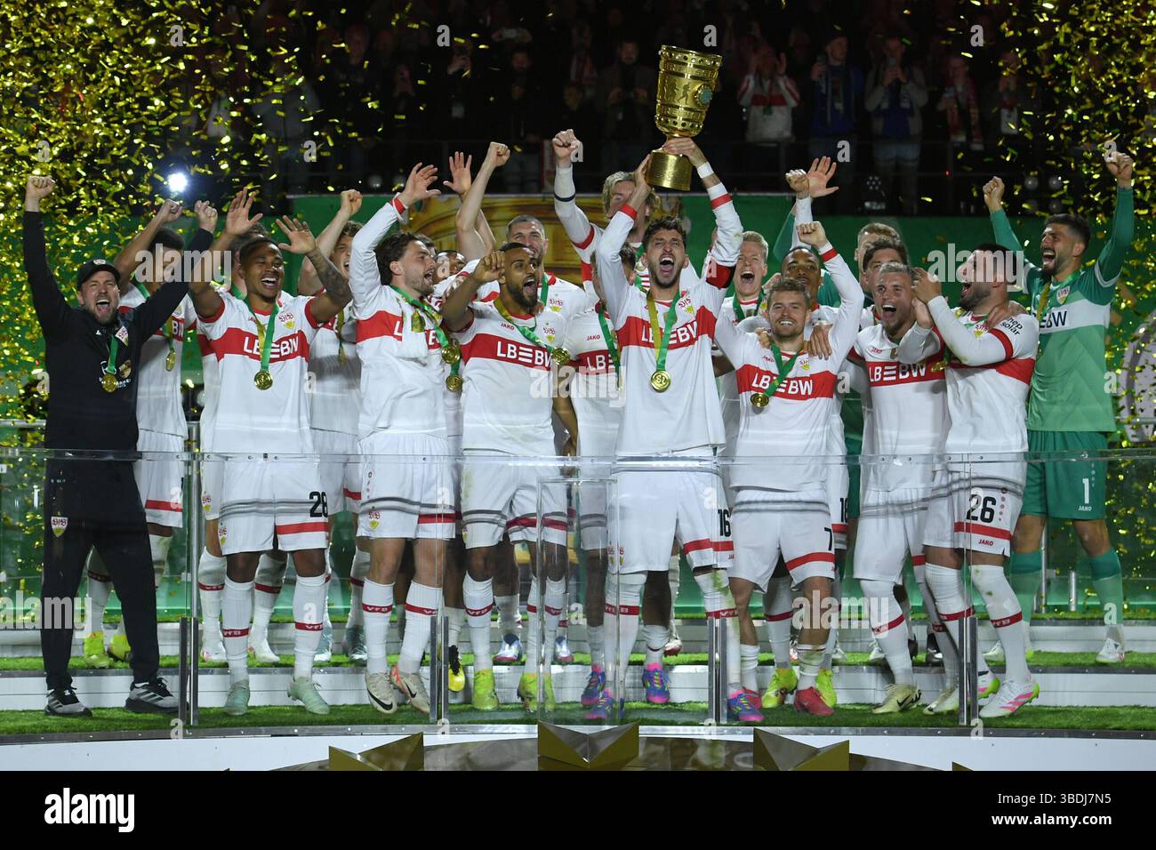 Berlin, Germany. 24th May, 2025. Fussball DFB-Pokal Finale Arminia Bielefeld - VfB Stuttgart am ...